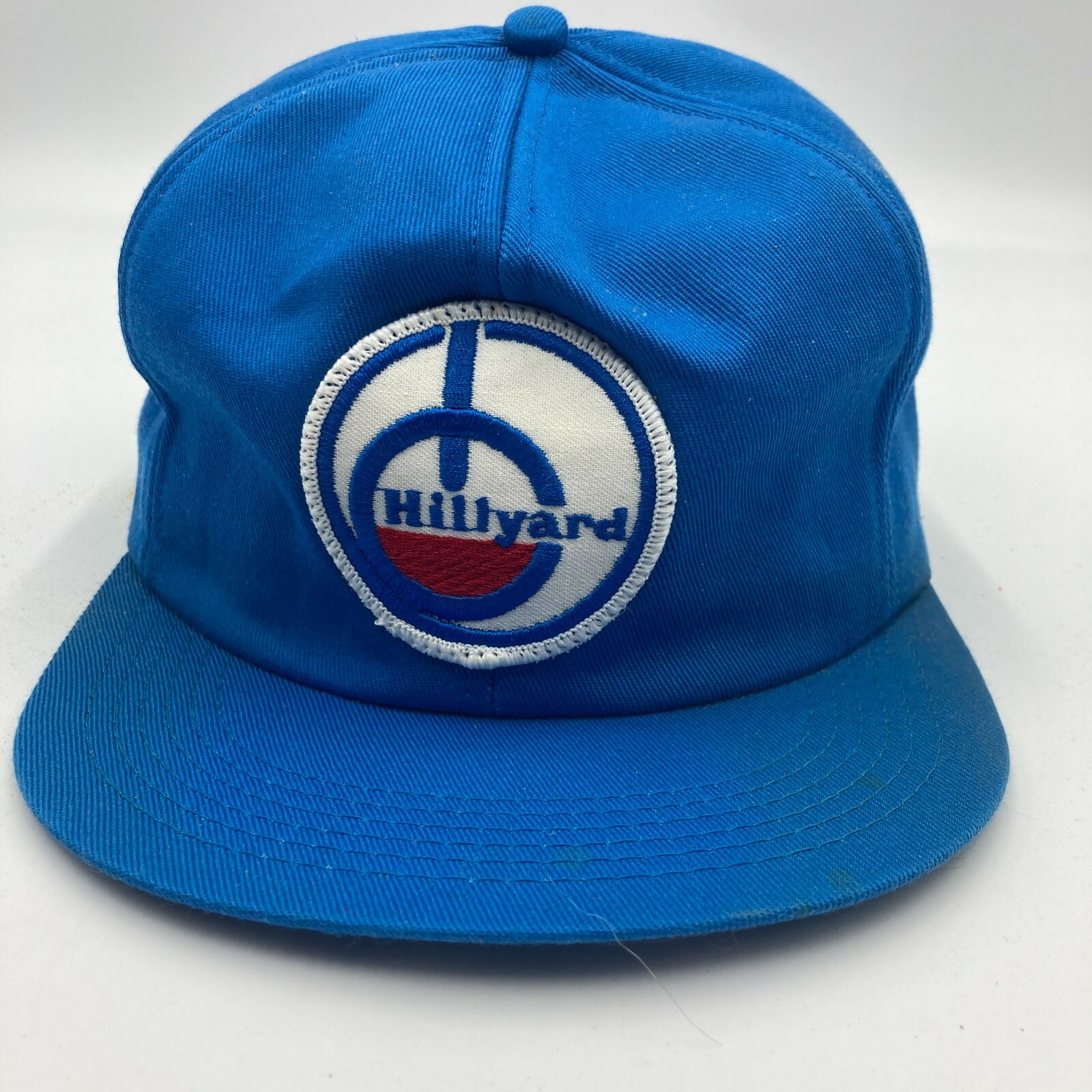 Vintage Hillyard K Brand Hat Cap Blue Snap Back - Gem