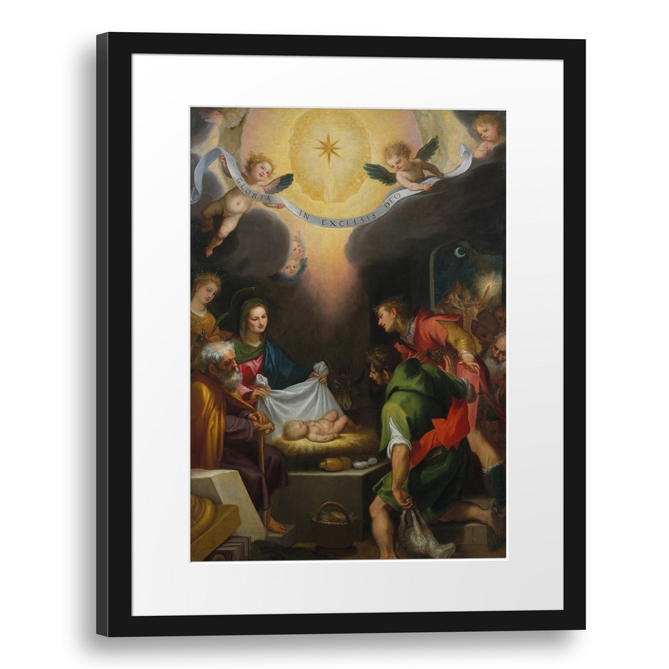 Kunstdruck Cigoli (Ludovico Cardi) (italienisch, Castello di Cigoli ...