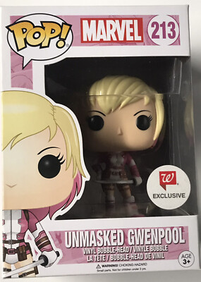 FUNKO POP! VINYL UNMASKED GWENPOOL MARVEL WALGREENS EXCLUSIVE ...