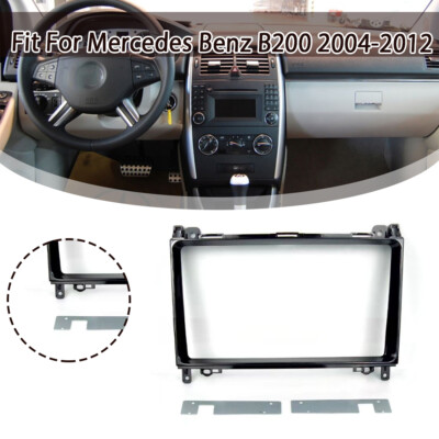 Fascia Stereo Radio Bezel Panel Frame DVD Trim For Mercedes Benz B200 ...