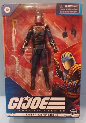 HASBRO GI JOE CLASSIFIED SERIES 6 COBRA COMMANDER SHIPS SAME DAY | eBay