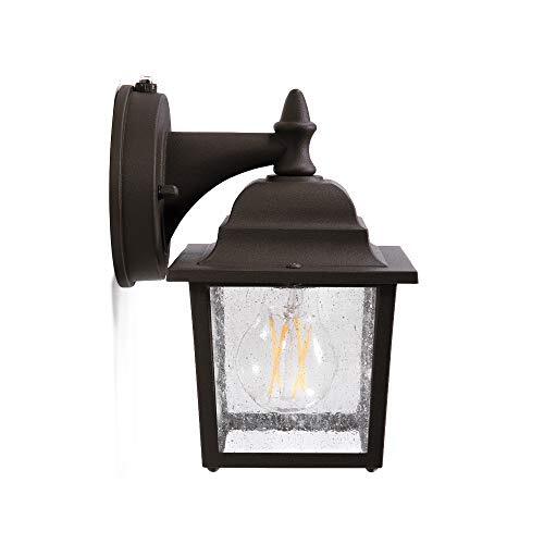Greystone Outdoor Dusk To Dawn Wall Light Fixture Wall Mounted Sconce ...