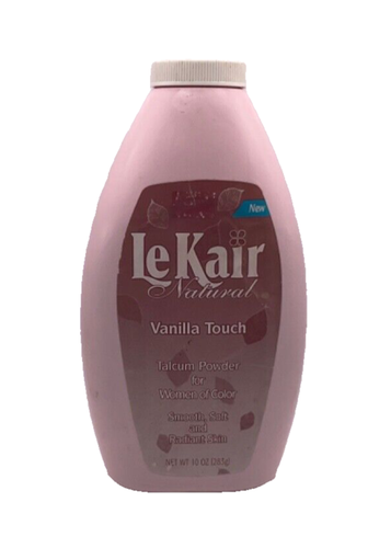 Le Kair Natural Vanilla Touch Talcum Powder For Women Of Color / 10 oz ...