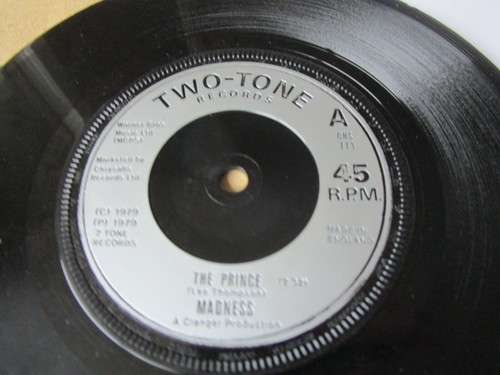 Madness The Prince Two-Tone Records CHS TT3 Silver Injn Vinyl 7inch ...