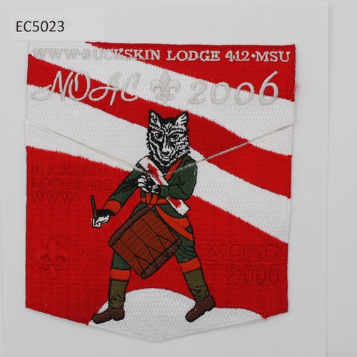 Boy Scout OA Flap Set Buckskin Lodge 412 2006 NOAC | eBay