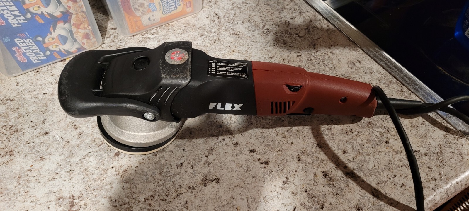 FLEX XC 3401 VRG Dual Action Gear Driven Orbital Polisher | 4" Backing ...