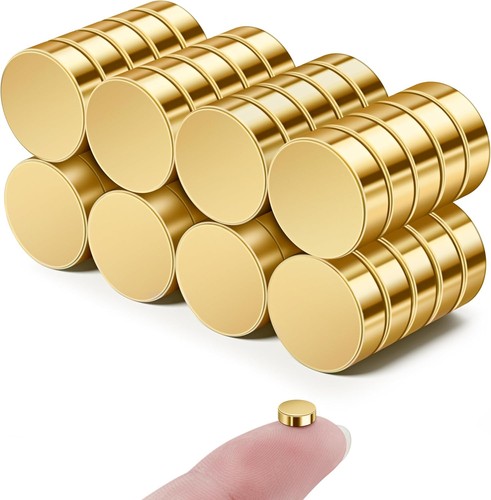 SMARTAKE 40 Pcs Refrigerator Magnets, 6x2mm Small Round 6x2mm-40Pcs ...