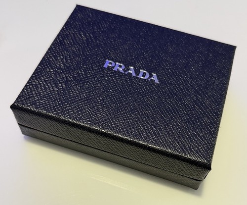 Prada Logo Black EMPTY Gift Small Accessory Box | eBay