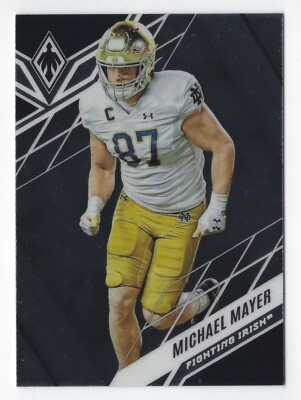 2023 Chronicles Draft Picks Phoenix #13 Michael Mayer ~ Notre Dame | eBay