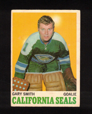 1970-71 GARY SMITH #69 OPC * California Golden Seals GOALIE Star NHL ...