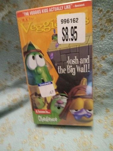 VeggieTales - Josh And The Big Wall (VHS, 2004) Veggie tales Classics ...