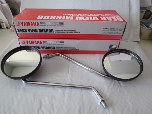 OEM YAMAHA MIRROR SET DT125 DT175 DT250 DT400 XT500 DT XT 125 175 250 ...