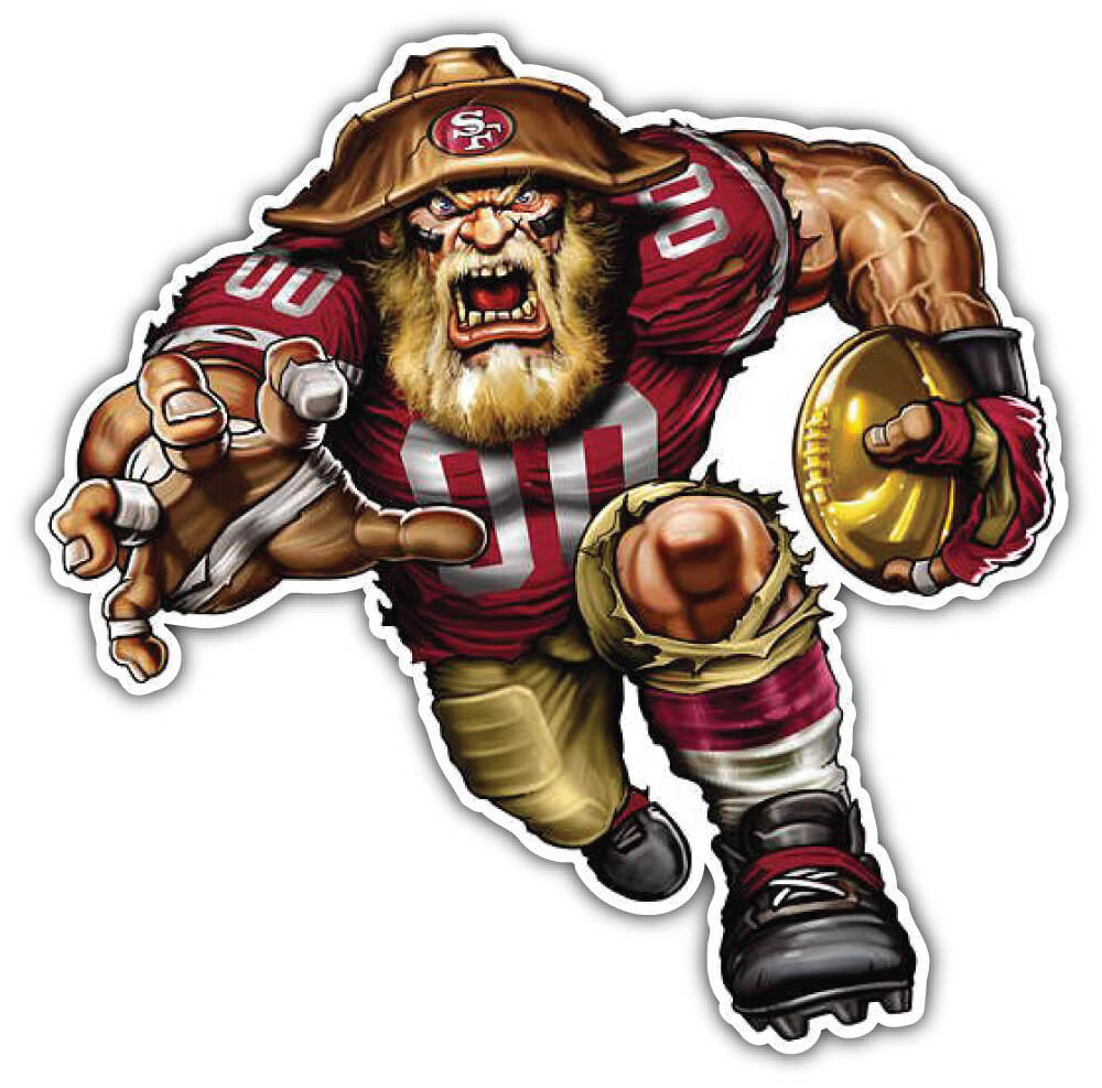 San Francisco 49ers Mascot Drawings The San Francisco 49ers Mascot,