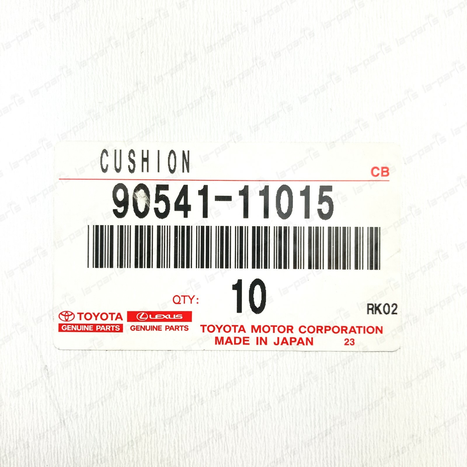 GENUINE TOYOTA 05-21 TACOMA 00-21 TUNDRA TAILGATE STOP BUMPER 90541 ...