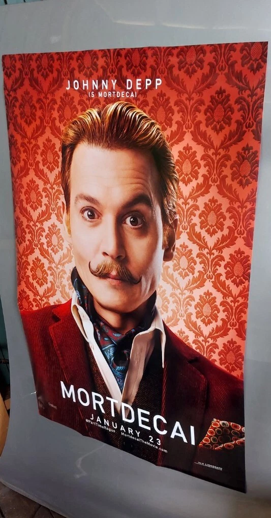 Johnny Depp Mortdecai Poster