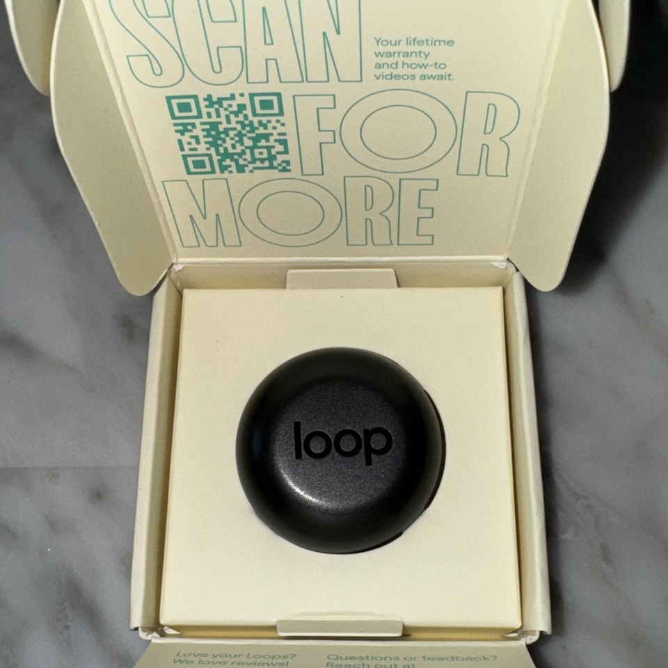 Loop Carry Case for Loop Earplugs Attachable Portable Replacement Black ...