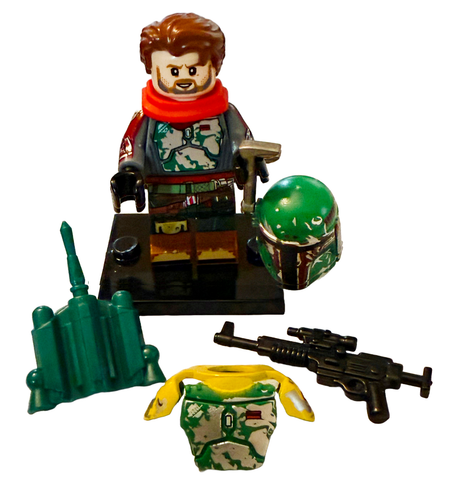 Lego - Marshall Cobb Vanth (in Boba Fett armor) minifig - custom star ...