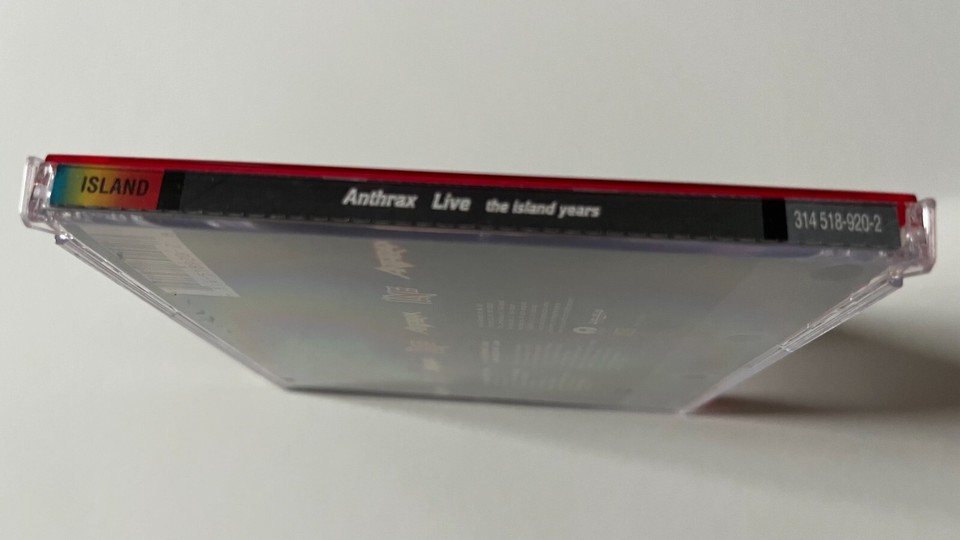 Anthrax ~ Live The Island Years CD 1994 ~ FREE SHIPPING 731451892028 | eBay