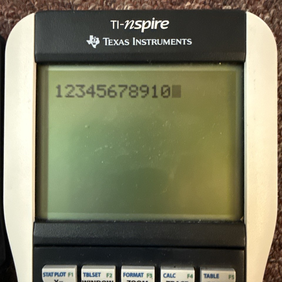 Texas Instruments TI NSPIRE With Ti-84 Plus Keypad - Graphing ...
