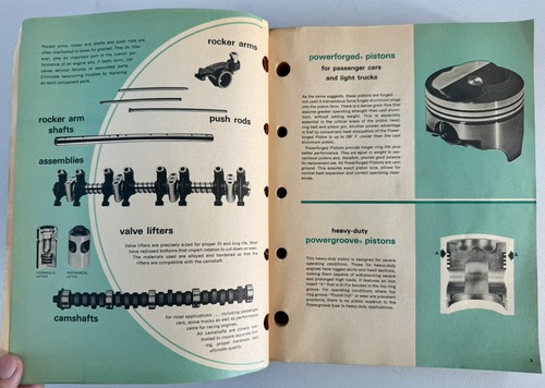 TRW Engine Parts 1975 Catalog E-175 with Performance Section Weatherly ...