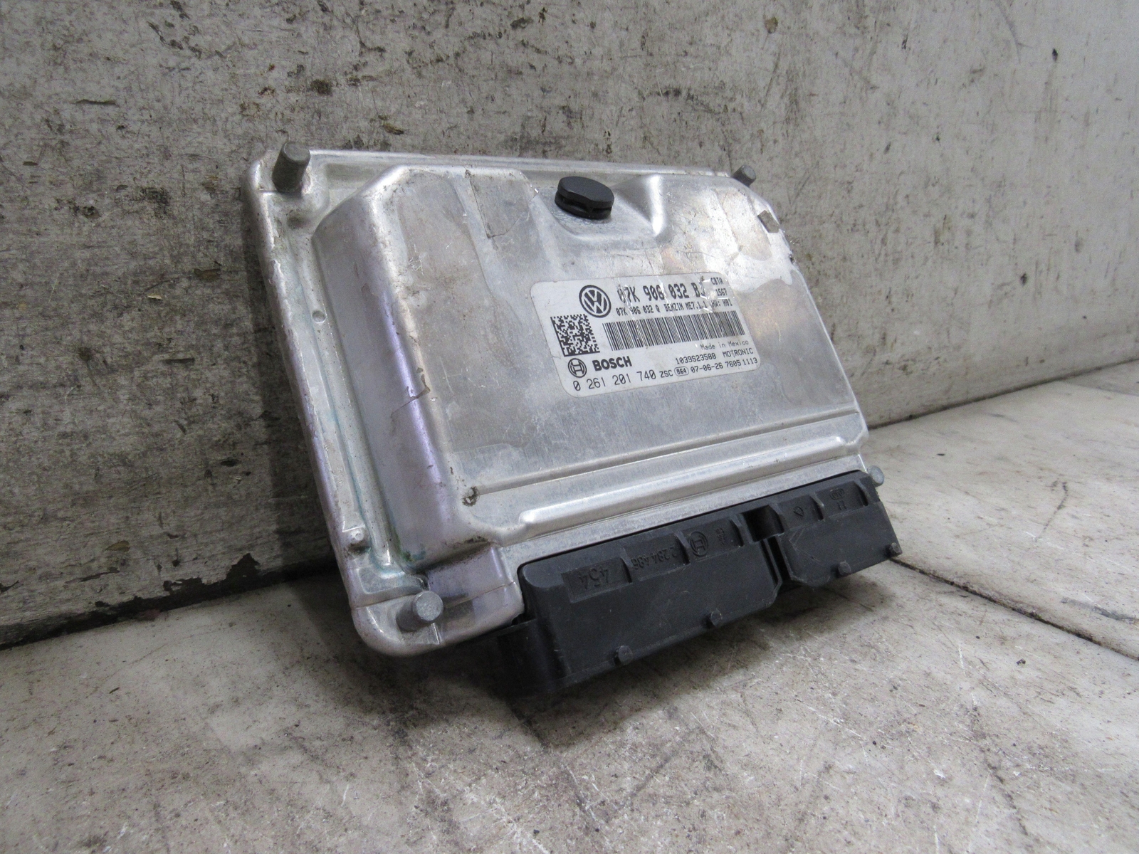 ENGINE COMPUTER ECU ECM JETTA 806466 08 09 MAIN ECU 07K 906 032 BJ for ...