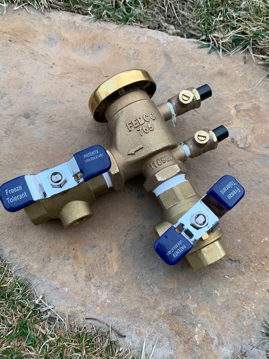Smart Water Shut Off Valve Febco T765DBV Backflow Preventer - 3/4 Inch ...