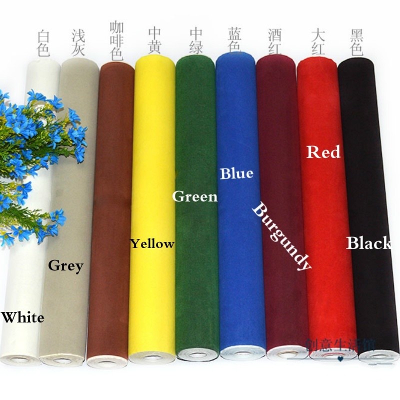 5M Velvet Sticker Fabric Self Adhesive Velour Wallpaper Display ...