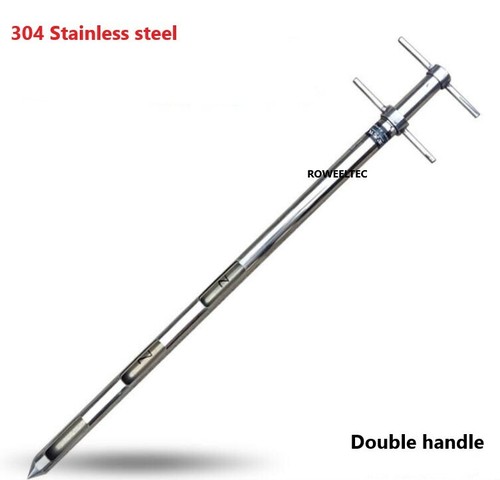 Stainless steel grains powder slots solid sampler probe granule 0.9m t ...
