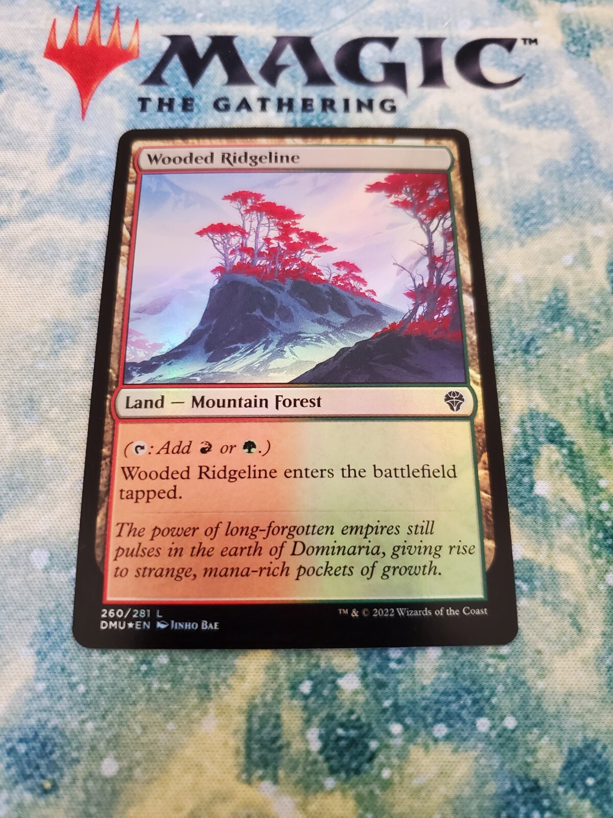 Mtg. 2x Wooded Ridgeline. Foil. Dominaria United. Pack Fresh | eBay