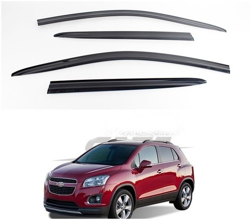 Chevrolet TRAX 2013~2019 Window Visor Deflectors Smoke 4 p Made Korea ...