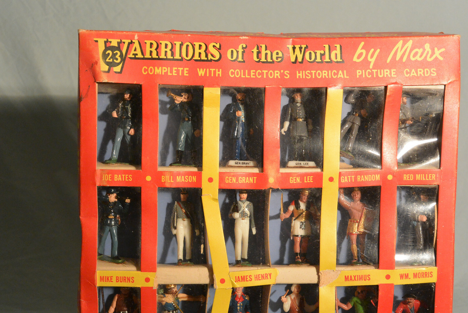 Marx Toys - 23 Warriors of the World with Cards | eBay