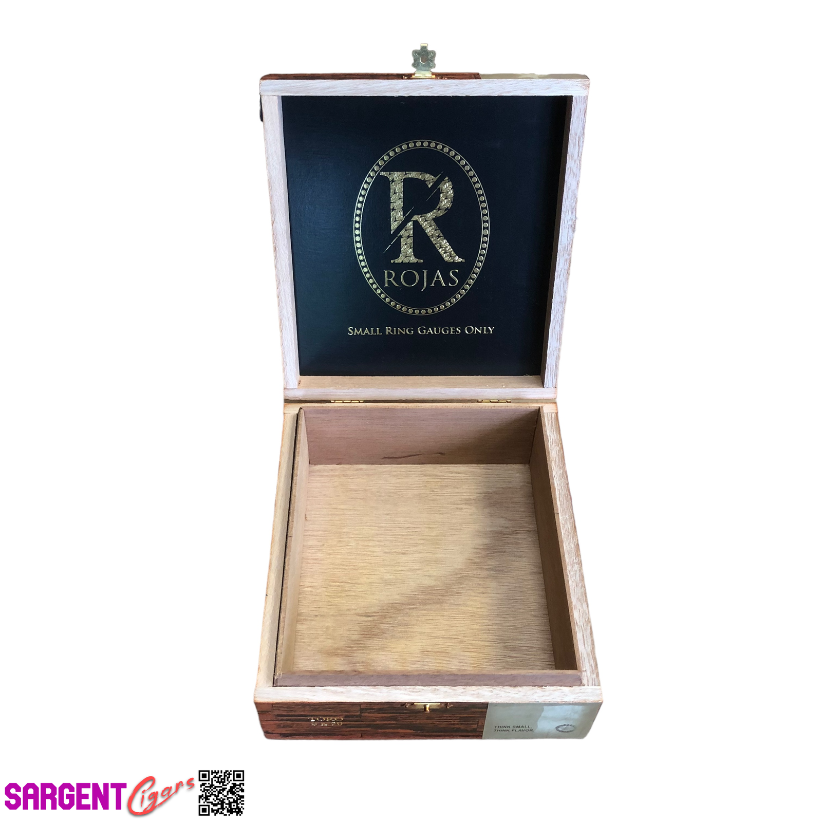 Rojas Maduro Toro Empty Wooden Cigar Box 6.5x7x2.75 | eBay