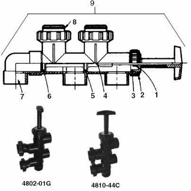 Tiki Island Compatible to Hayward SP410X Pool Filter Slide Valve 2 ...