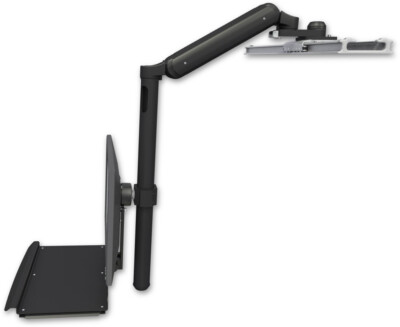 ICW Inverted Ultra 182 Arm mount on a ProSlide 28" track slider with a ...