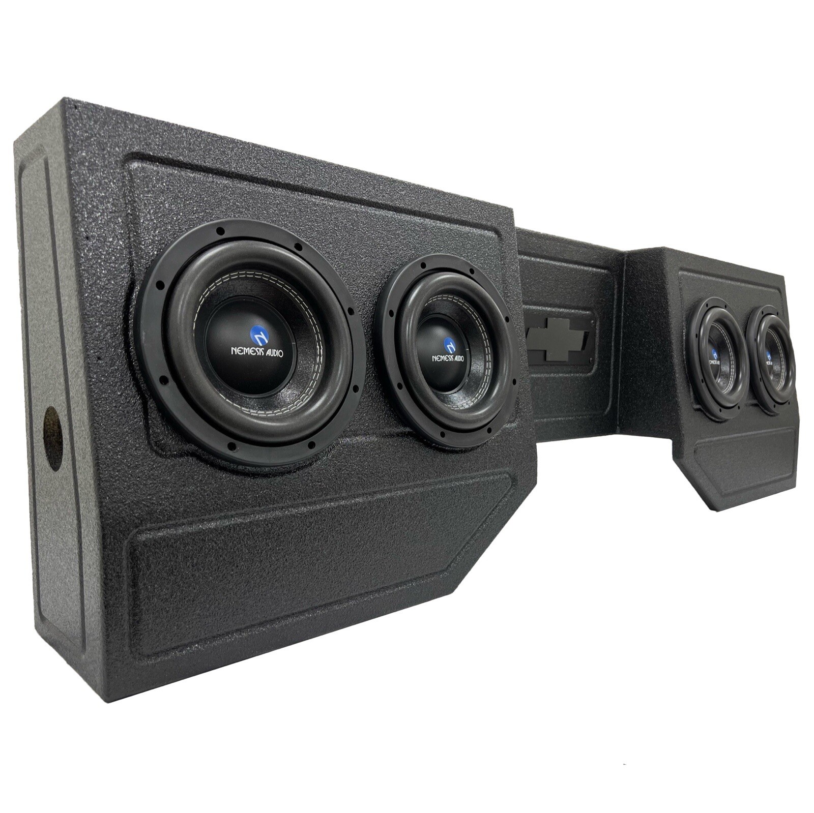 Chevy Silverado 99-06 Regular Cab Single Cab 4x8" Sub Box Subwoofer ...