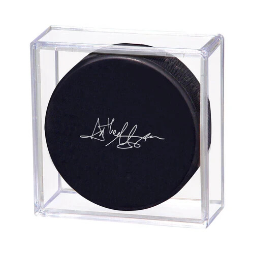 Ultra Pro Square UV Regulation Hockey Puck Display Case Stackable Cube ...