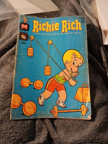 Richie Rich the Poor Little Rich Boy #21- Harvey Comic 1964 Silver Age ...