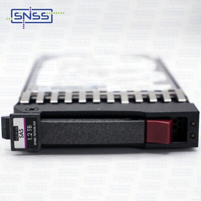 HPE MSA 1.2TB 10K SAS 12G 2.5 128MB HDD HARD DRIVE 787648-001 J9F48A EX ...