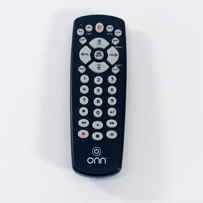 ONN 4 Device Universal Remote Control Model ONB13AV004 - TESTED and ...