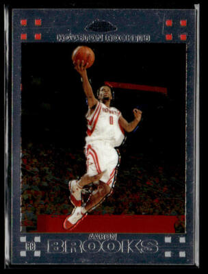 2007 Topps Chrome Basketball Aaron Brooks #157 Houston Rockets | eBay