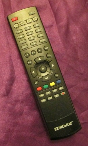 Original Eurovox HST-0502-314 SET TOP BOX Remote Control Fully ...