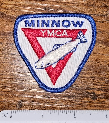 YMCA Camp Minnow Swimmer Swimming Vintage Patch | eBay