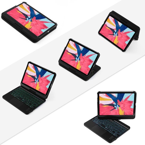 Keyboard Case for iPad Mini 7 2024&Mini 6 2021 Multi Touchpad Matt ...