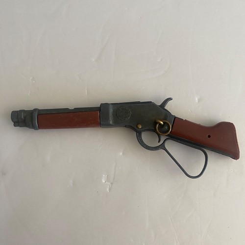 Vintage Miniature Toy Rifle Cap Gun Single Shot Lever Action Rifle 1960 ...
