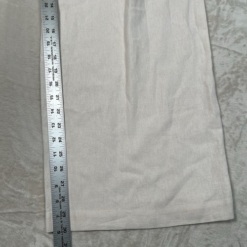 SPELL Every Single Day Linen Wide Leg Pant Cream Women’s Size Small | eBay
