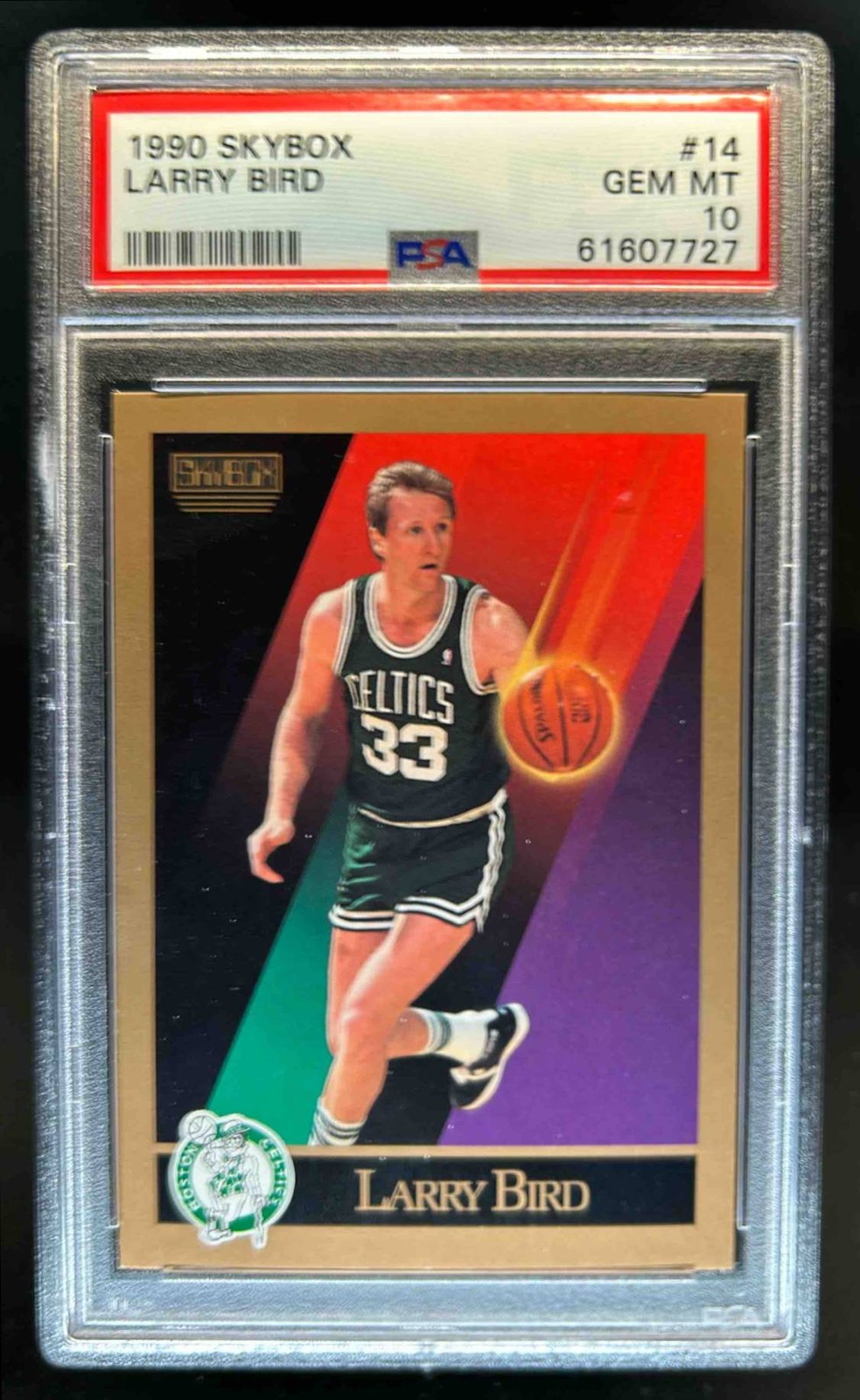 33 Legendary Larry Bird cards