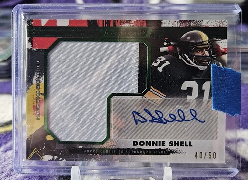 Pittsburgh Steelers 8 Card Lot - Donnie Shell Patch Auto | eBay