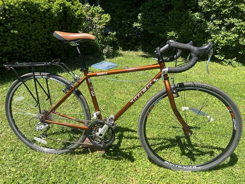 Trek 520 Touring Bike Root Metallic 2011 51cm Gravel Tour Packing Rim ...