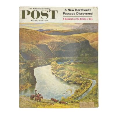 Saturday Evening Post Magazine May 10 1958 Yakima River in WA - John ...