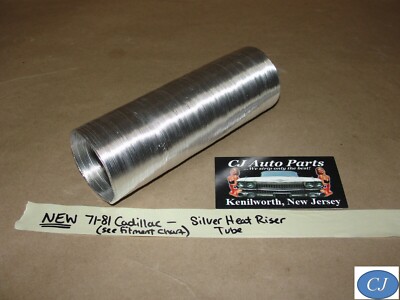NEW 1971-1981 CADILLAC AIR CLEANER BREATHER HEAT RISER SILVER TUBE HOSE ...